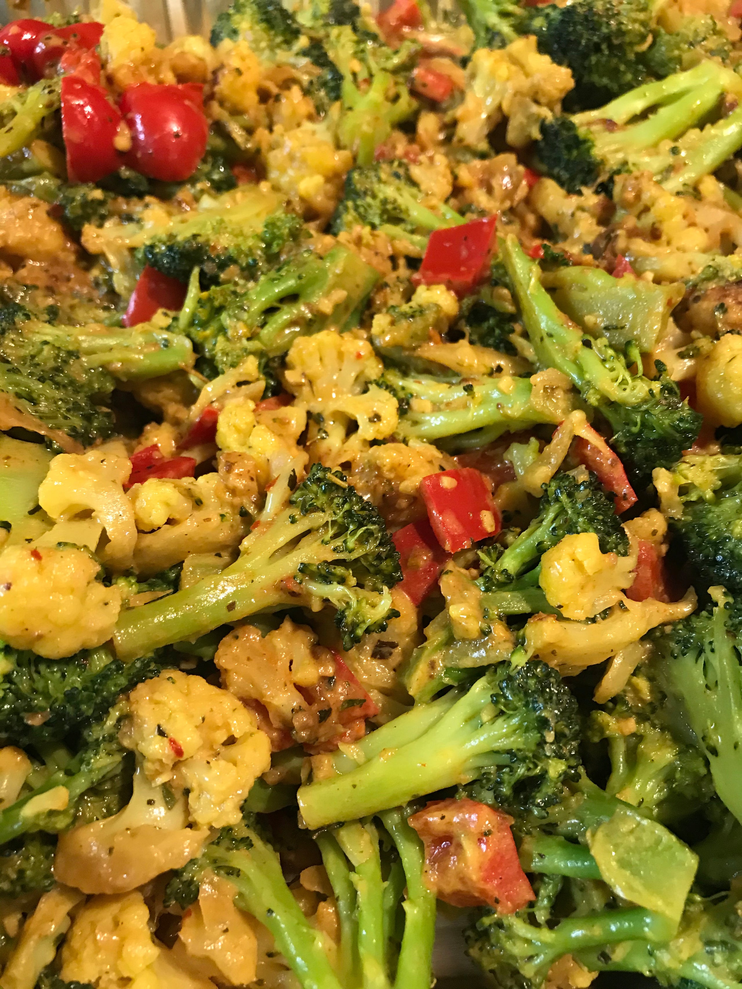 Curry Mixed Vegetables | Caribbean Style Vegan